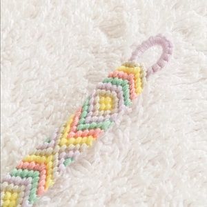 Jewelry | Friendship Bracelet Pastel Colorway | Poshmark